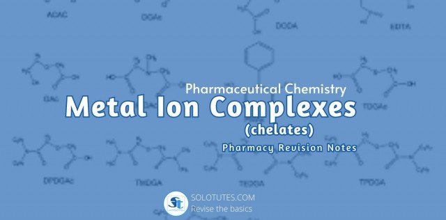 Metal Ion Complexes: Coordination Bonds, Chelates, and Applications ...